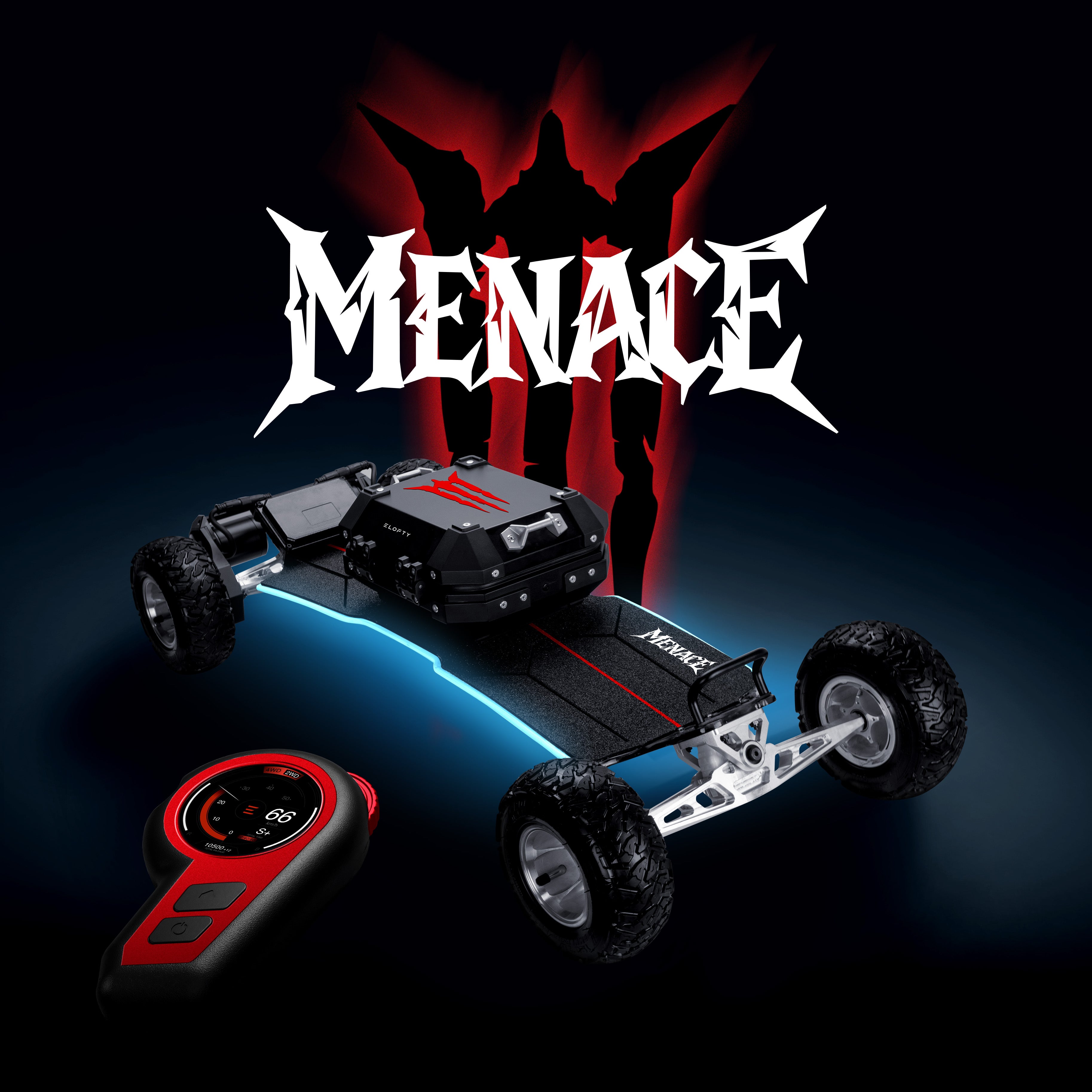 Elofty® Menace Mountain Electric Skateboard – Elofty® Electric Skateboards